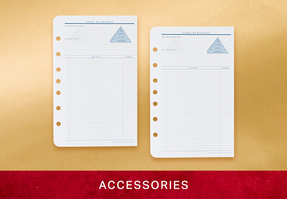 Lead your life with the Franklin Planner planning system