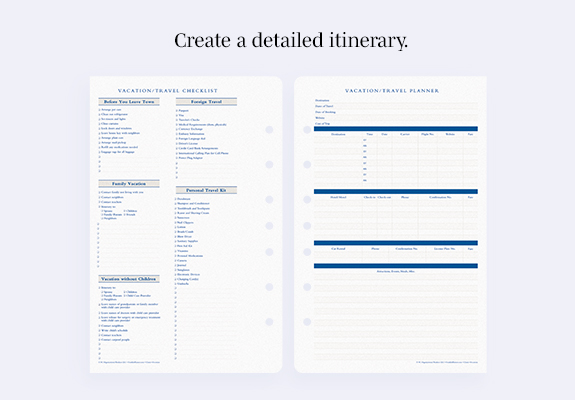 Lead your life with the Franklin Planner planning system