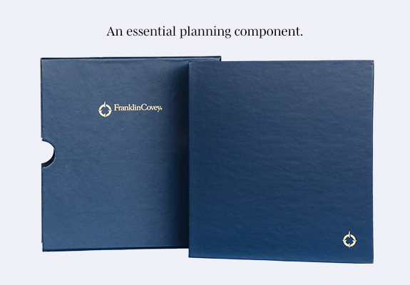 Lead your life with the Franklin Planner planning system