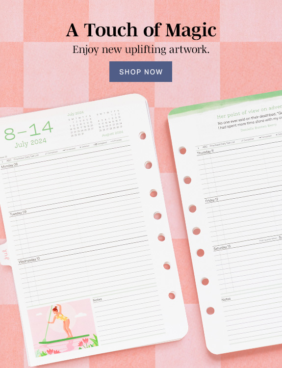 Lead your life with the Franklin Planner planning system