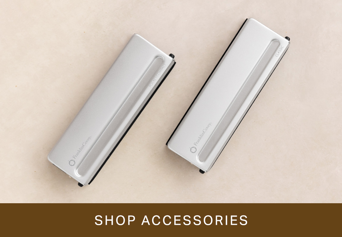 Lead your life with the Franklin Planner planning system